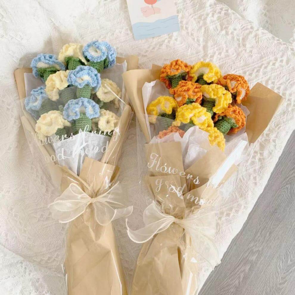Crochet Carnations | Handcrafted Floral Delights | Worldcrochetflowers